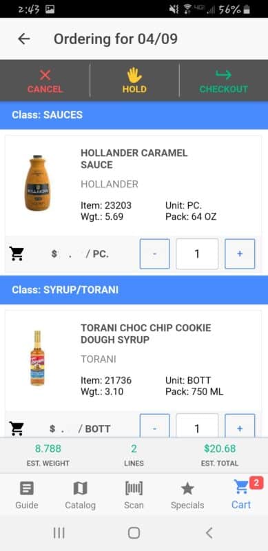 DWC Specialties - Our App